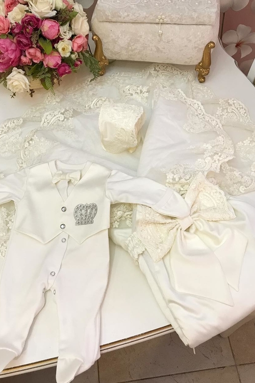 Комплекты на выписку из роддома для новорожденного мальчика - My luxury ...