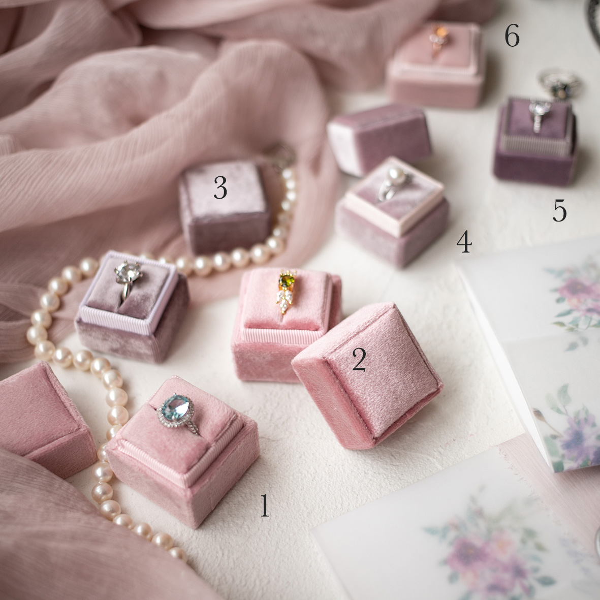 Коробочки для колец