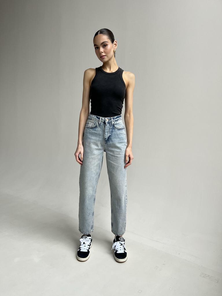 Джинси > STRAIGHT JEANS з фігурною кокеткою ВАРЕНИЙ ДЕНІМ купити в інтернет-магазині.