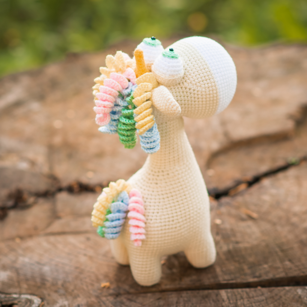 Олень Рудольф амигуруми мастер класс