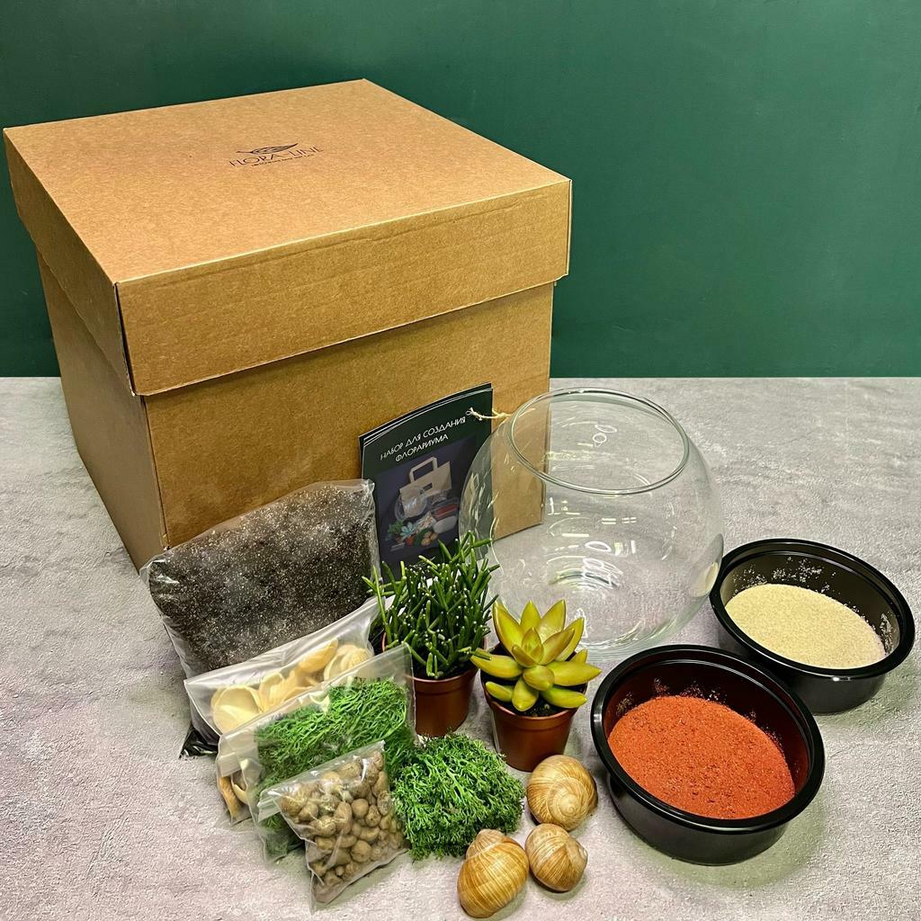 Купить Флорариум - аквариум "Таинственный сад" 2 литра в Москве в ...