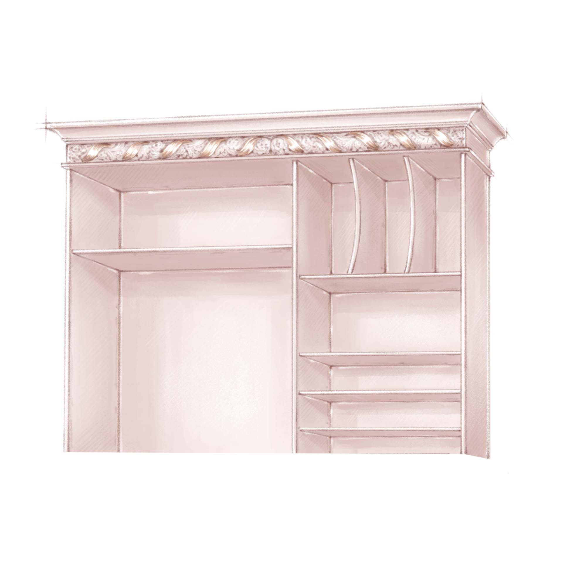 Коллекция "Classic" > Надставка для стола "Classic" AR-61 купить в ...