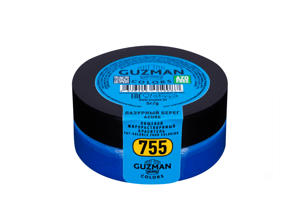 Краситель для шоколада Guzman Зеленая мята 721, 5 г