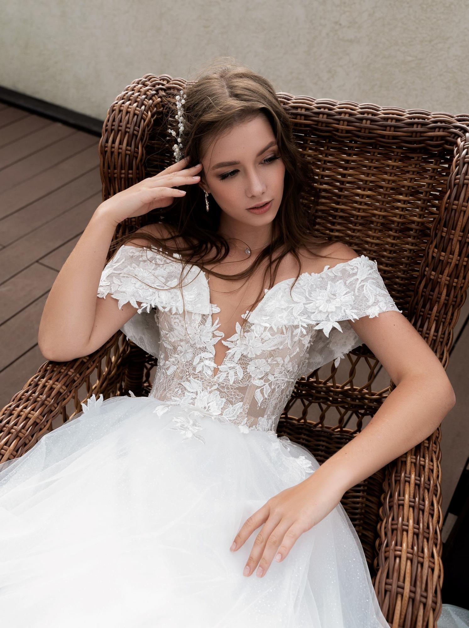 Свадебное платье 1322 Sky в СПб - купить недорого в салоне Robe Blanche